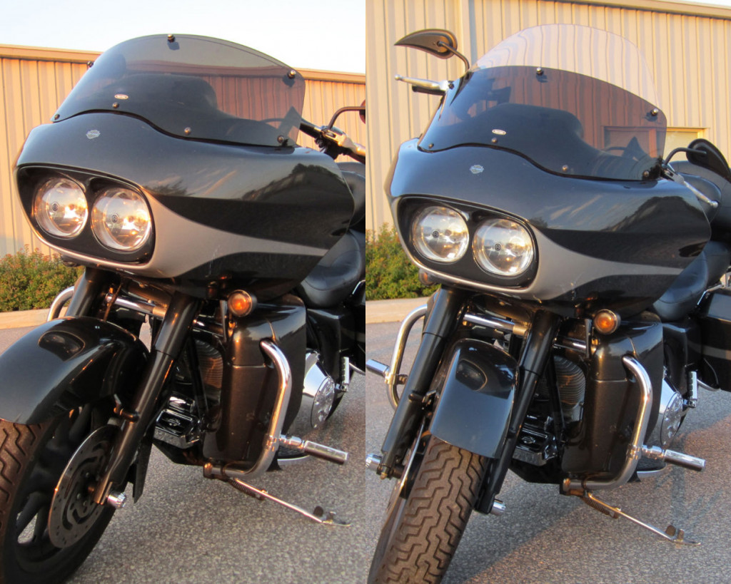 BaggerShield Harley Davidson FLTR 10.5″ to 17.5″ Adjustable – BaggerShield